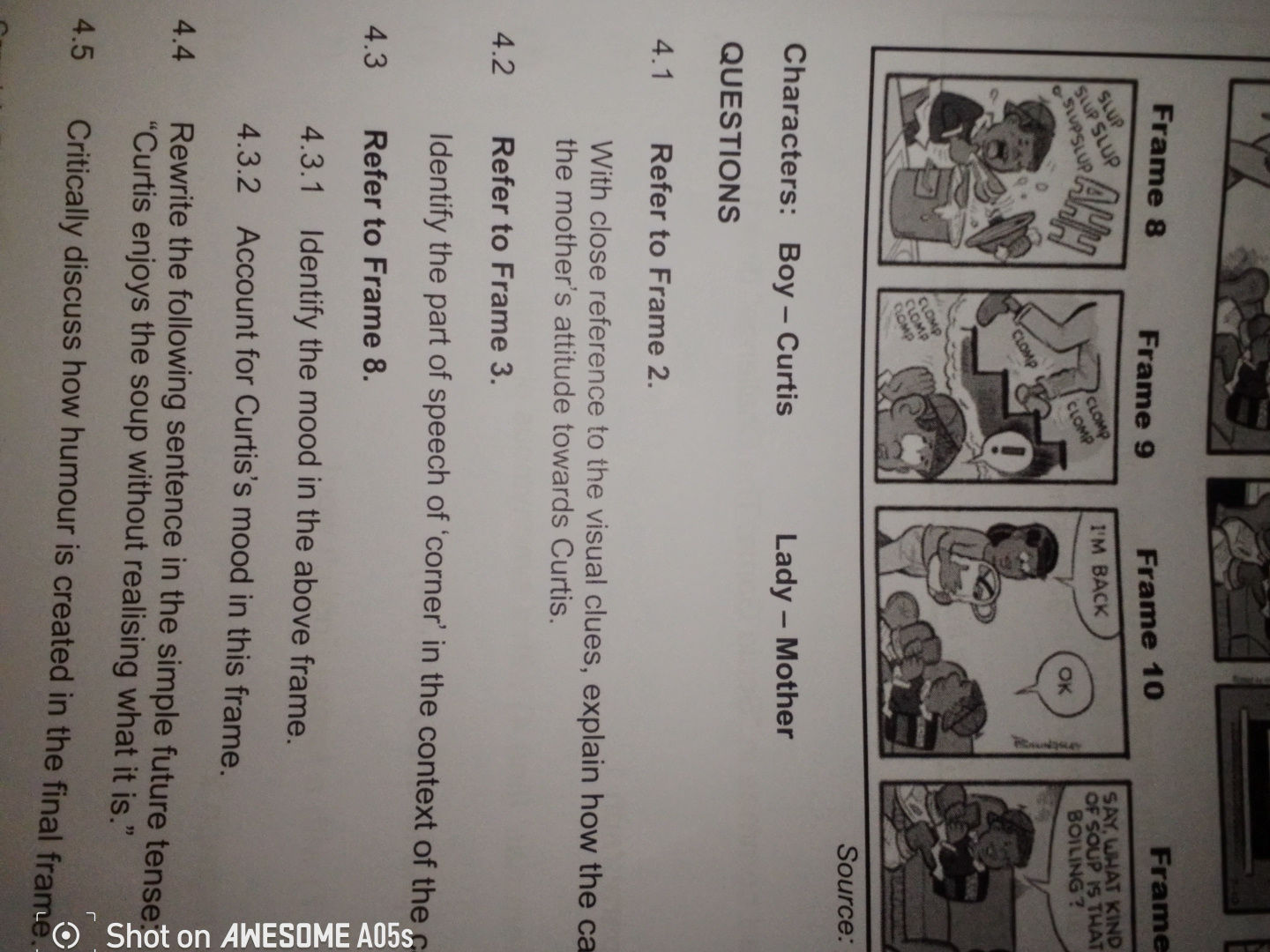 4.1 Refer to Frame 2. With close reference | StudyX