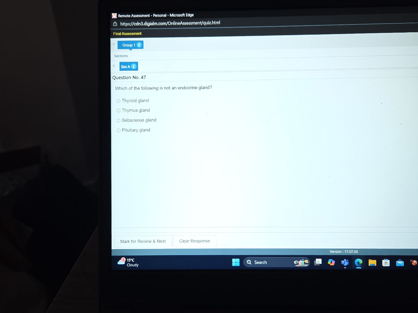 Question No. 47 Which of the following is | StudyX