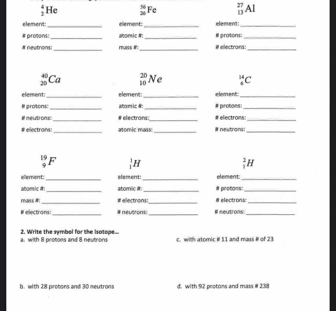 2}^{4}He$ element: # protons: # | StudyX