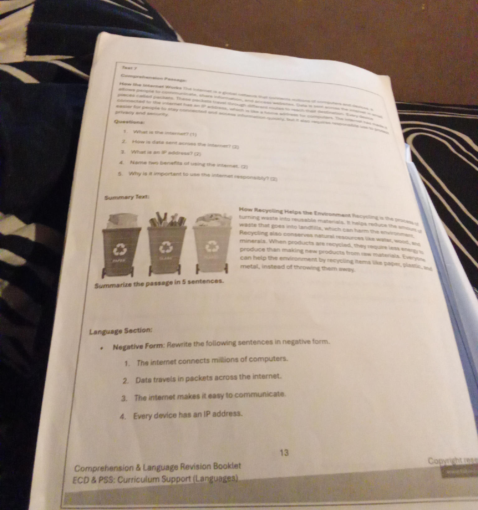 How the Internet Works The internet is a | StudyX