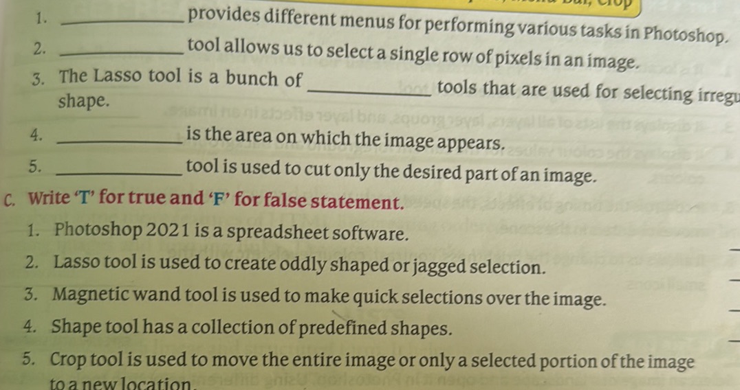 1. __________ provides different menus for | StudyX