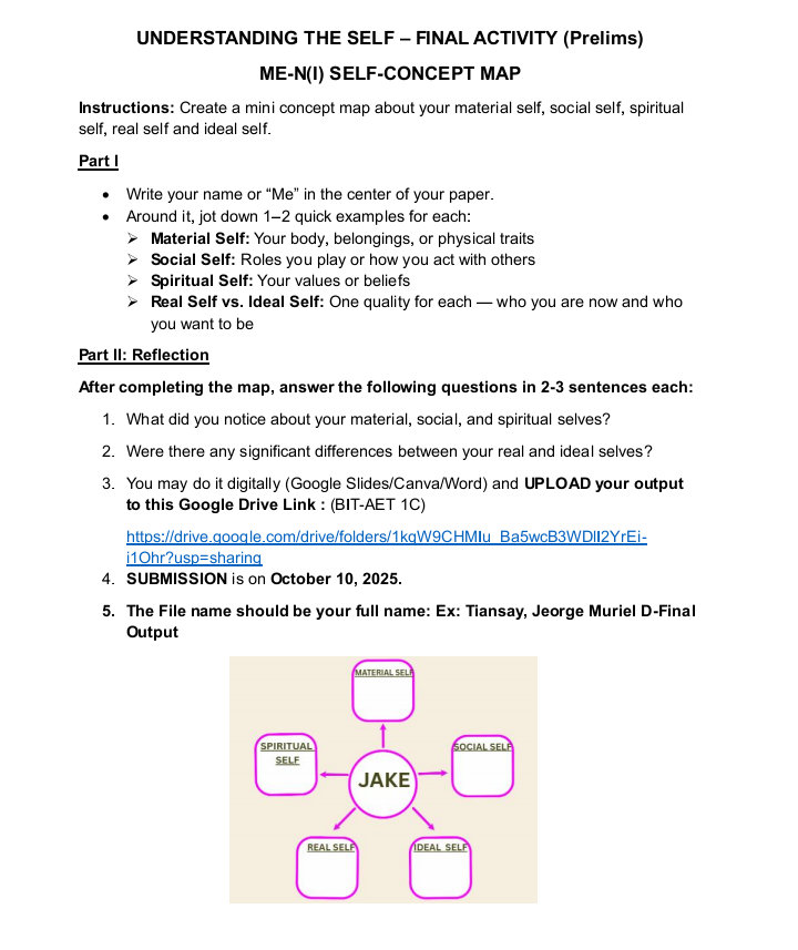 Instructions: Create a mini concept map | StudyX