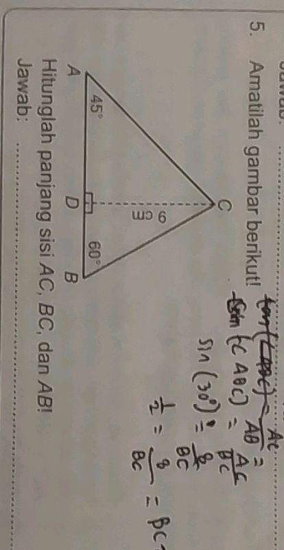 5. Amatilah gambar berikut! [Diagram of a | StudyX