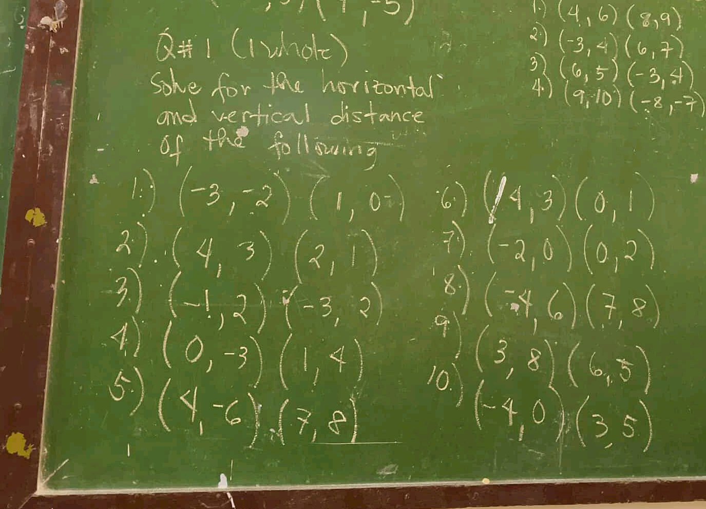 Q#1 (Whole) Solve for the horizontal and | StudyX