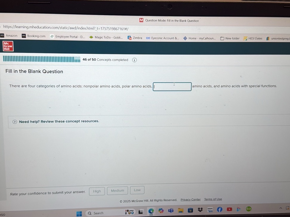 Fill in the Blank Question There are four | StudyX