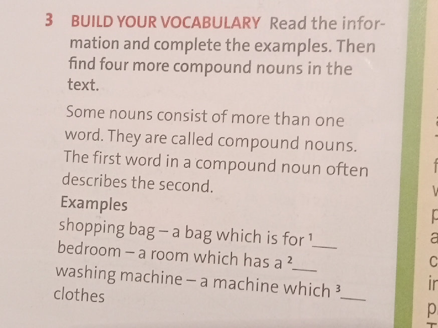 BUILD YOUR VOCABULARY Read the information | StudyX