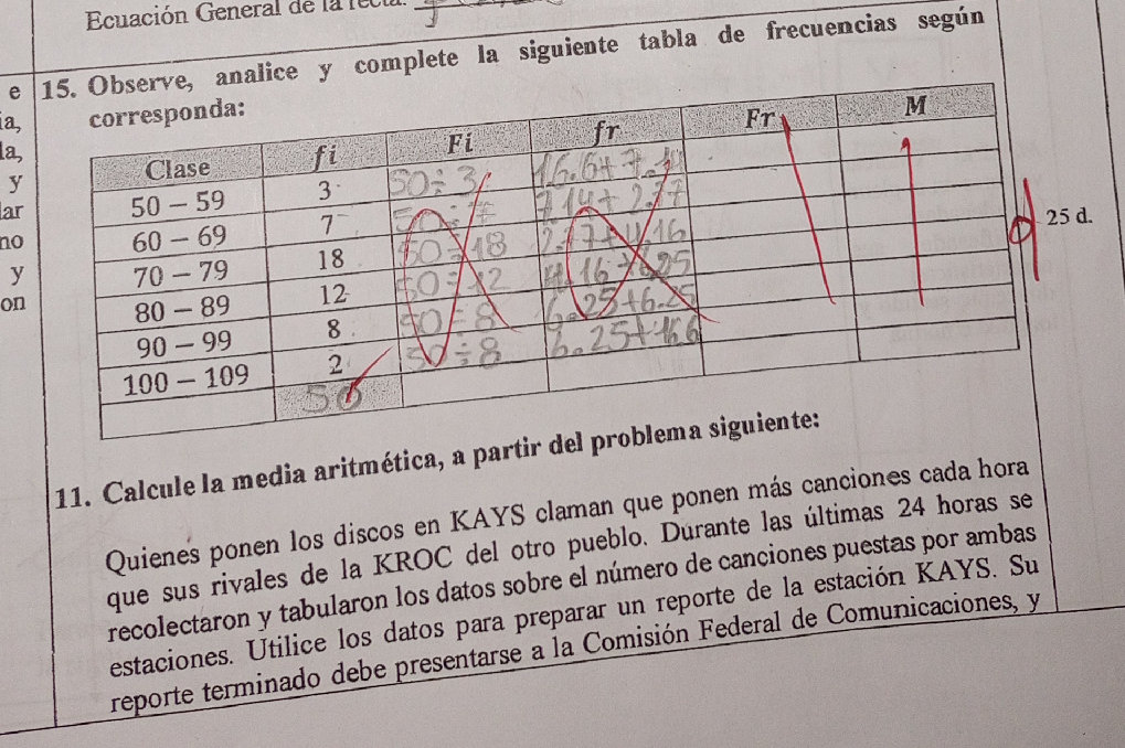 15. Observe, analice y complete la siguiente | StudyX