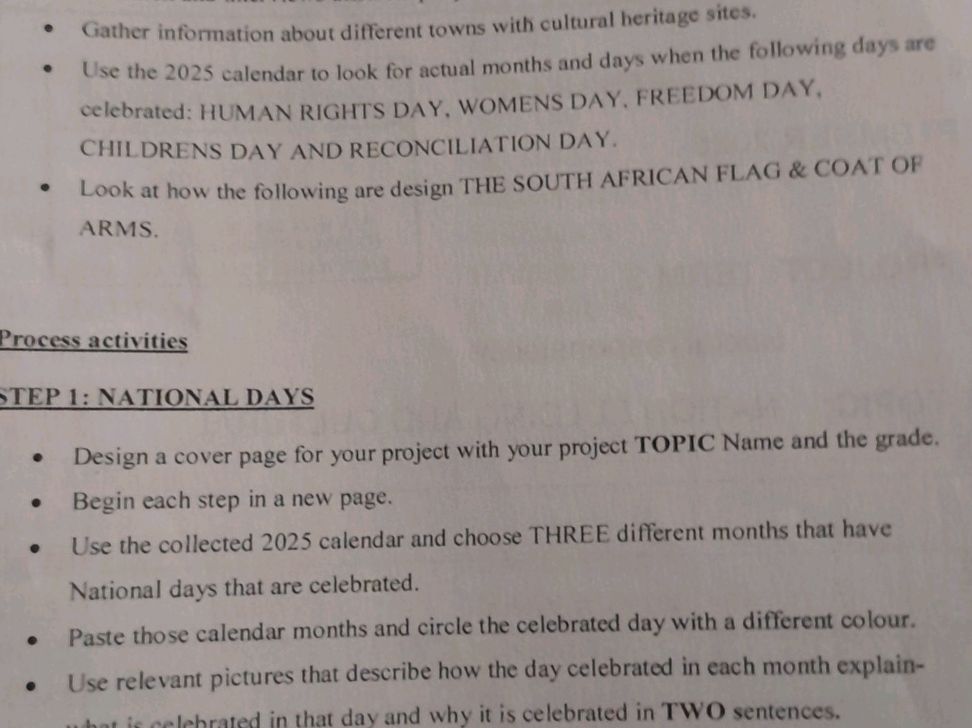 Gather information about different towns | StudyX