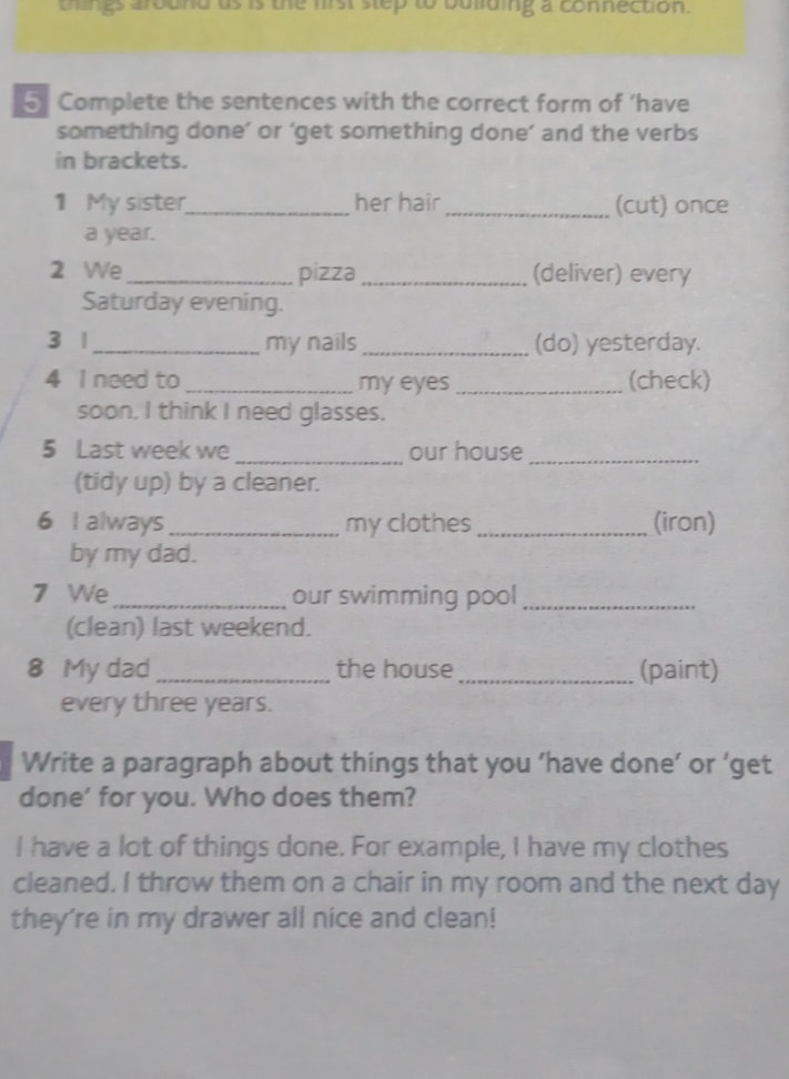 Complete the sentences with the correct form | StudyX