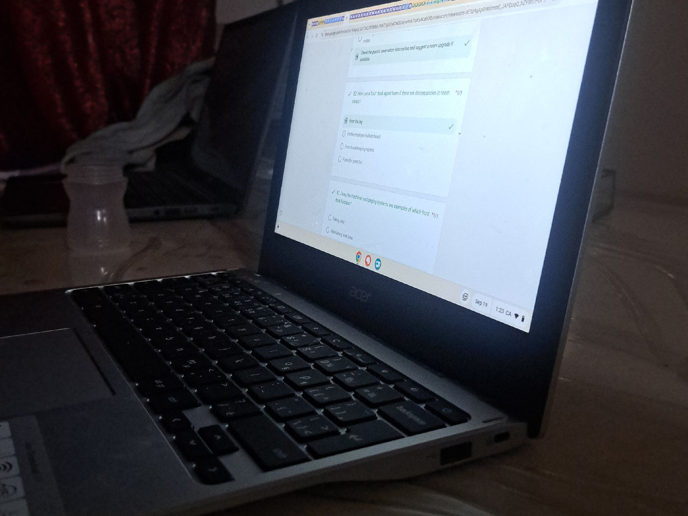 Check the guest's reservation information | StudyX