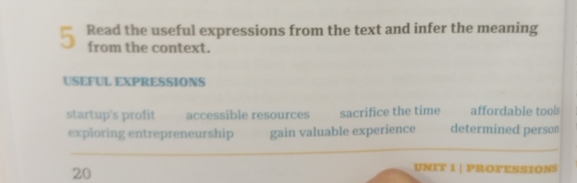 Read the useful expressions from the text | StudyX