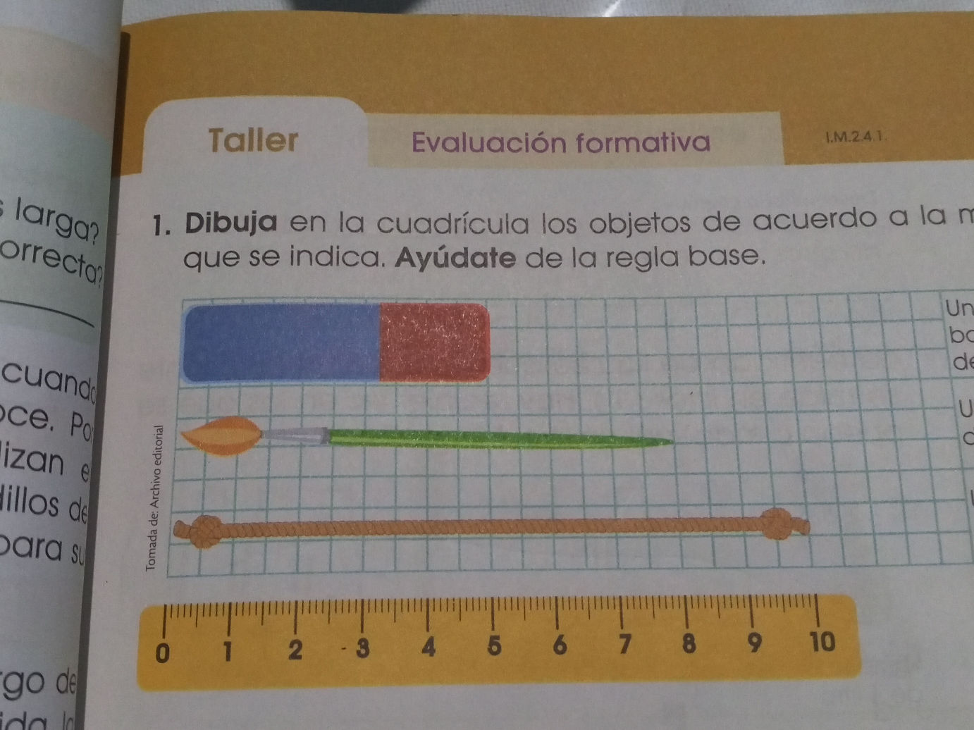 Dibuja en la cuadrícula los objetos de | StudyX