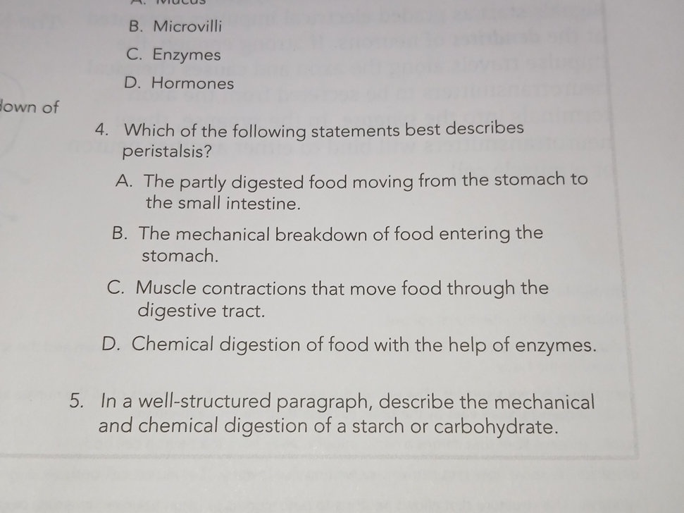 Which of the following statements best | StudyX