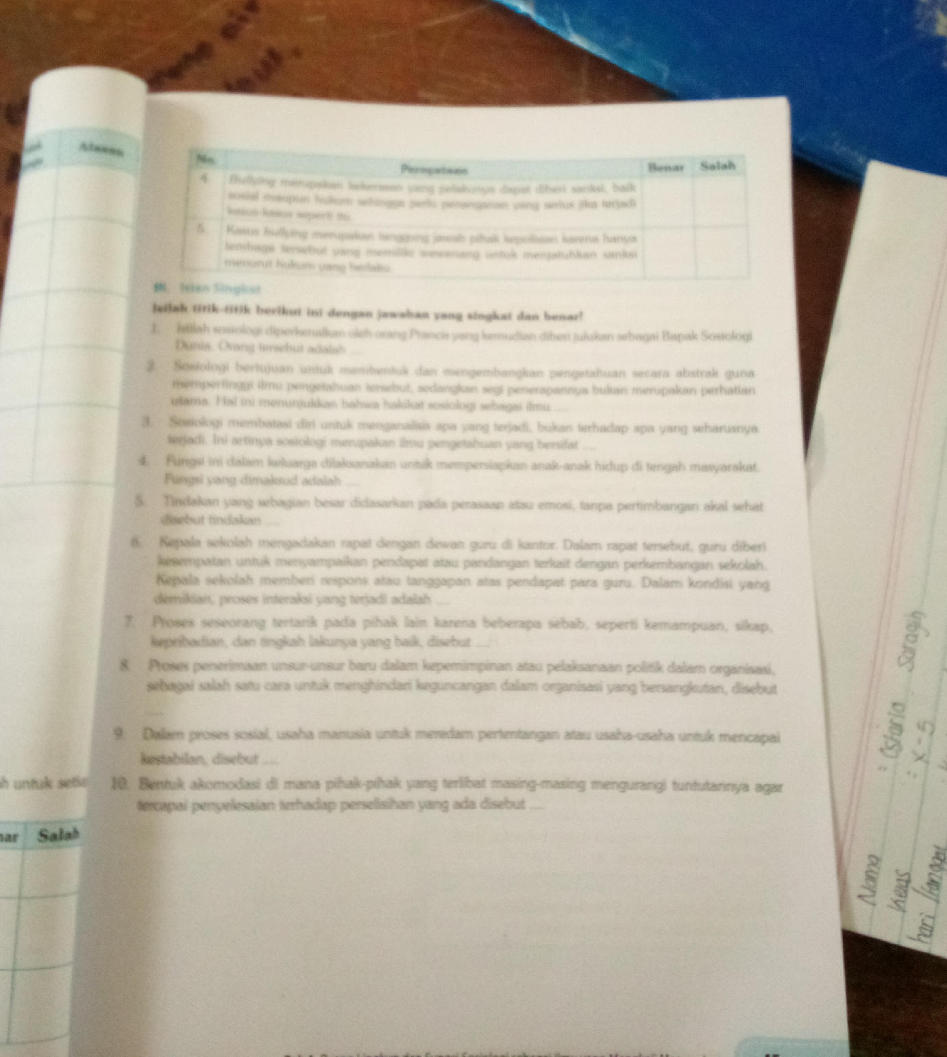 4. Bullying merupakan kekerasan yang | StudyX