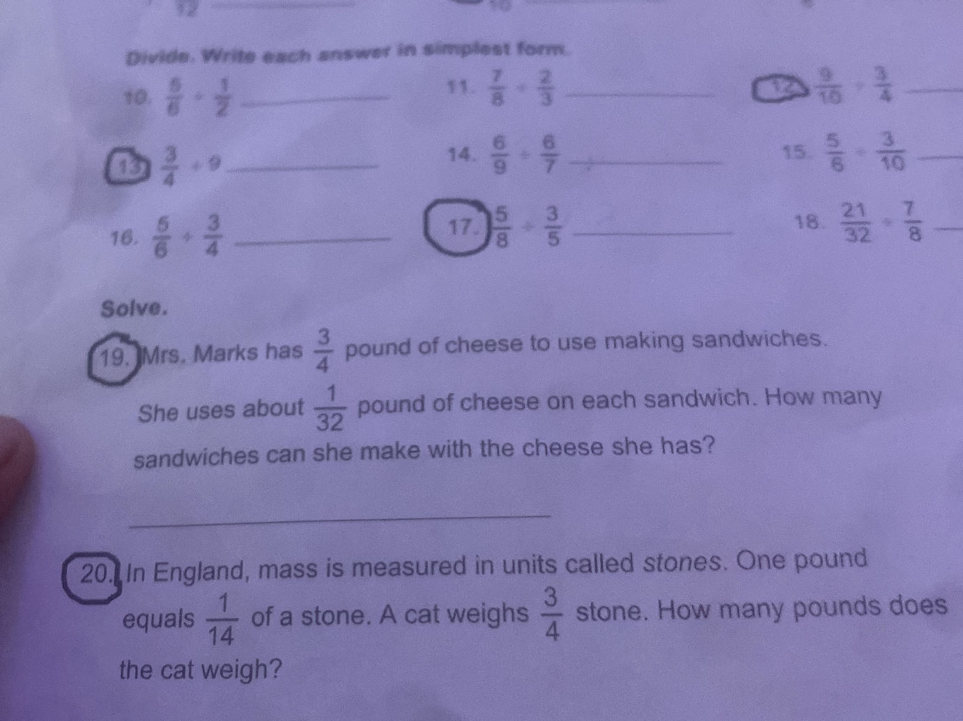 In England, mass is measured in units called | StudyX