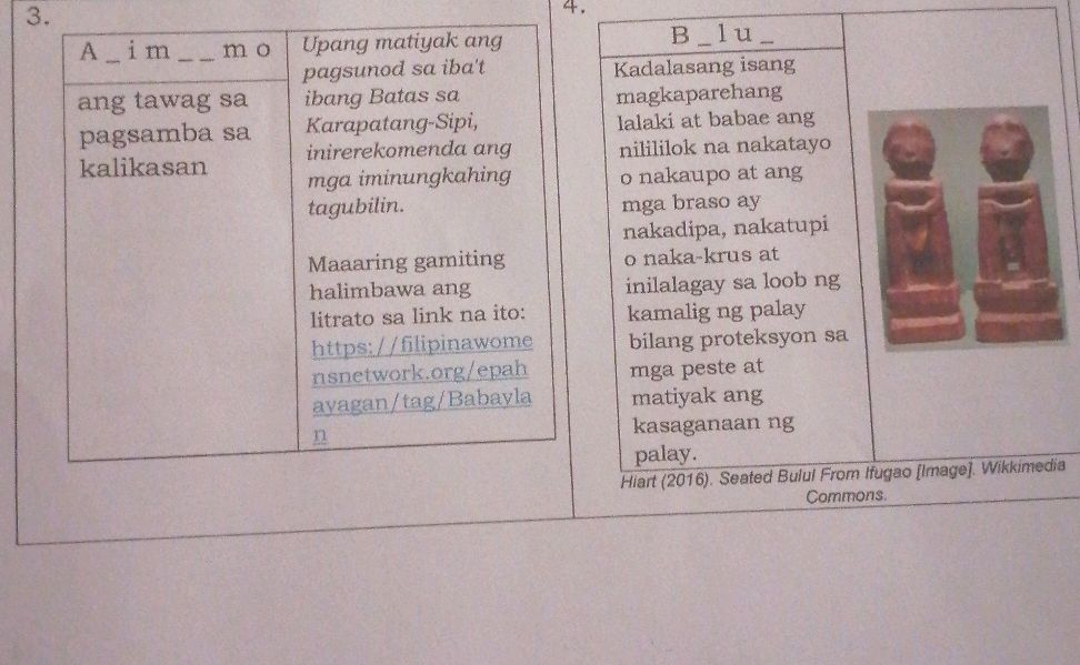 3. A_im__mo ang tawag sa pagsamba sa | StudyX
