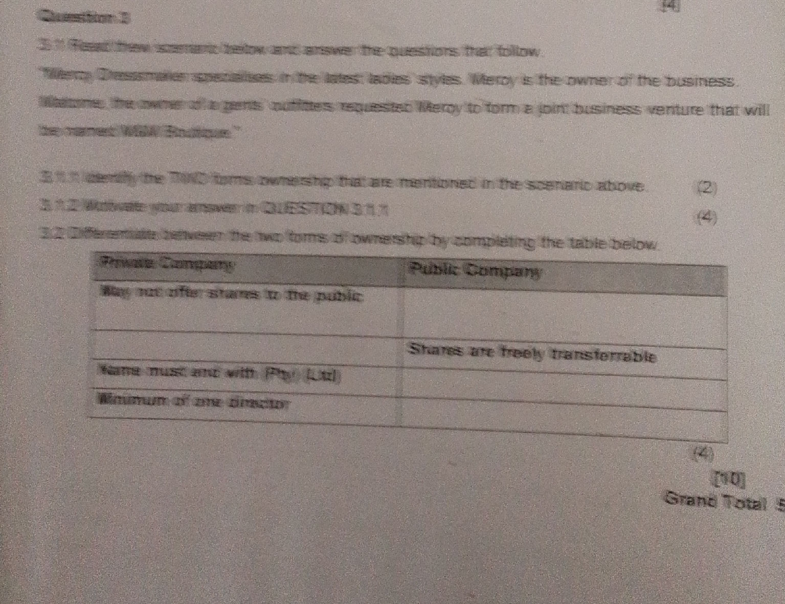 Differentiate between the two forms of | StudyX