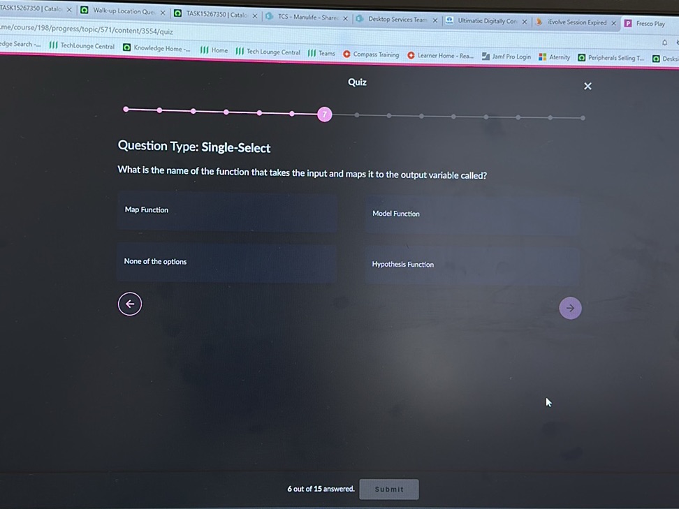 What is the name of the function that takes | StudyX
