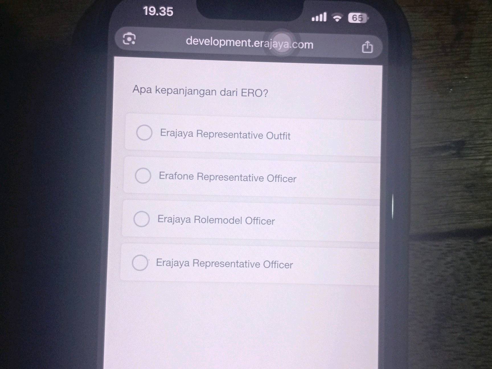 Apa kepanjangan dari ERO? Erajaya | StudyX