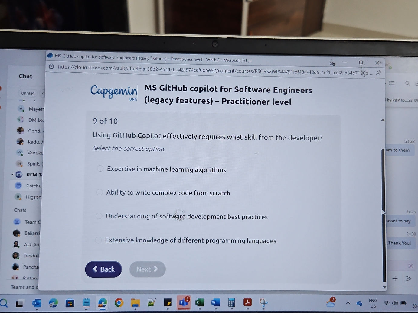 9 of 10 Using GitHub Copilot effectively | StudyX