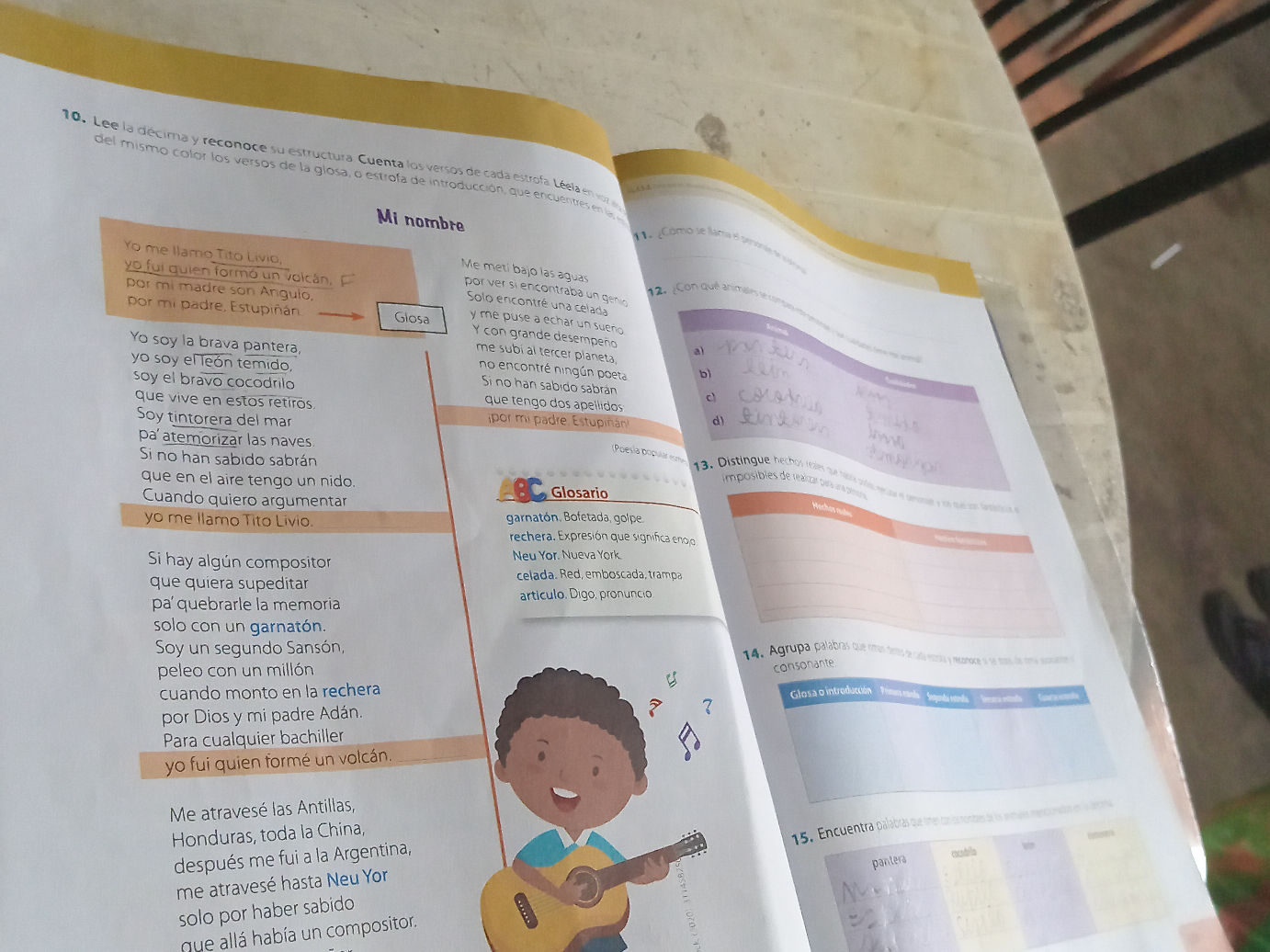 12. ¿Con qué animales se compara? a) | StudyX