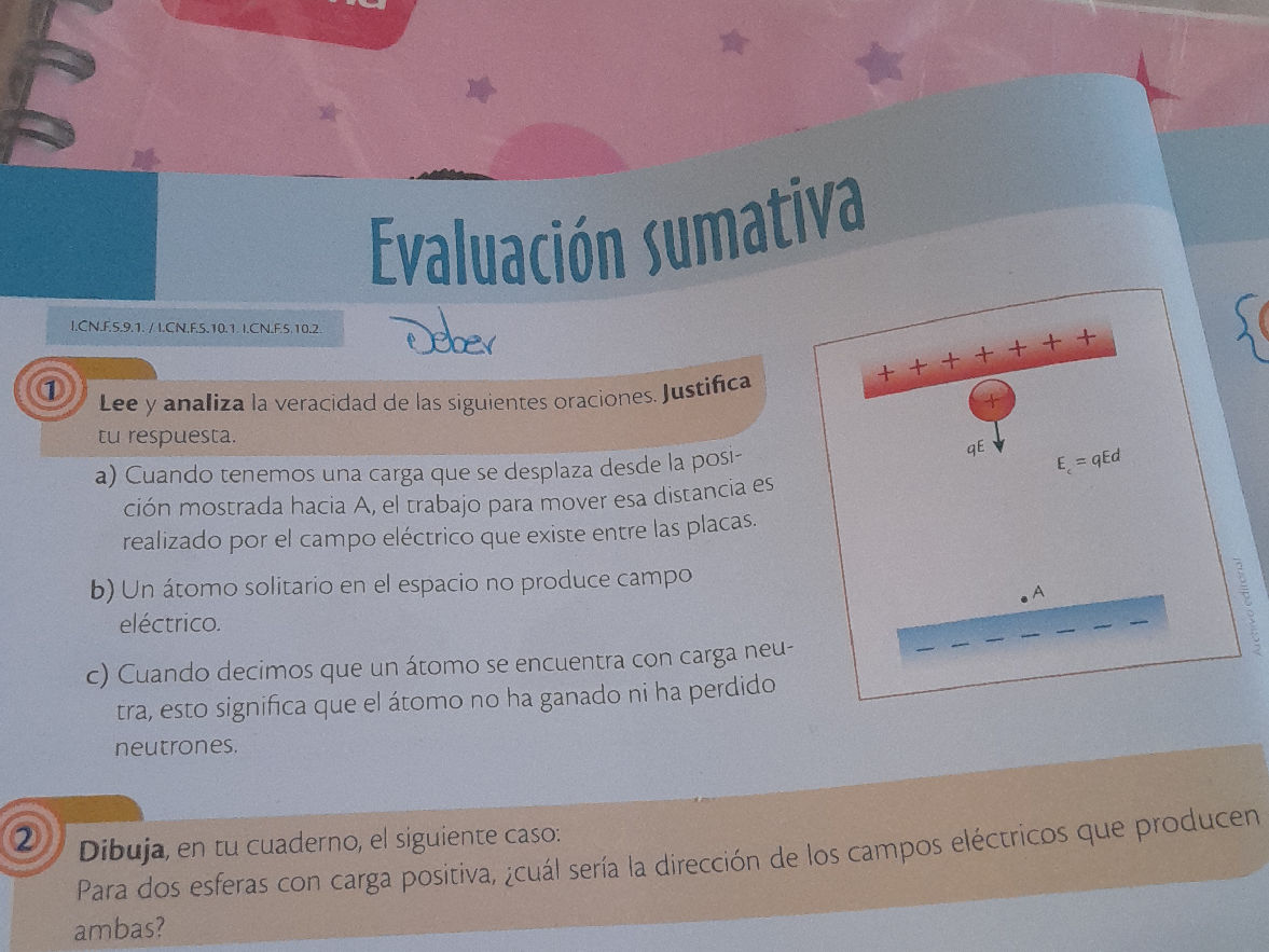 Lee y analiza la veracidad de las siguientes | StudyX