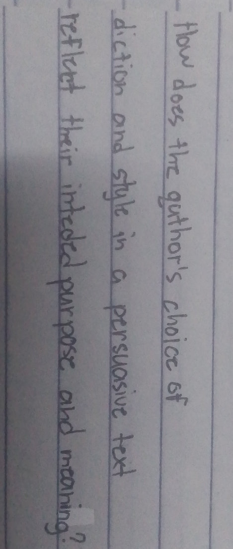 - How does the author's choice of - diction | StudyX