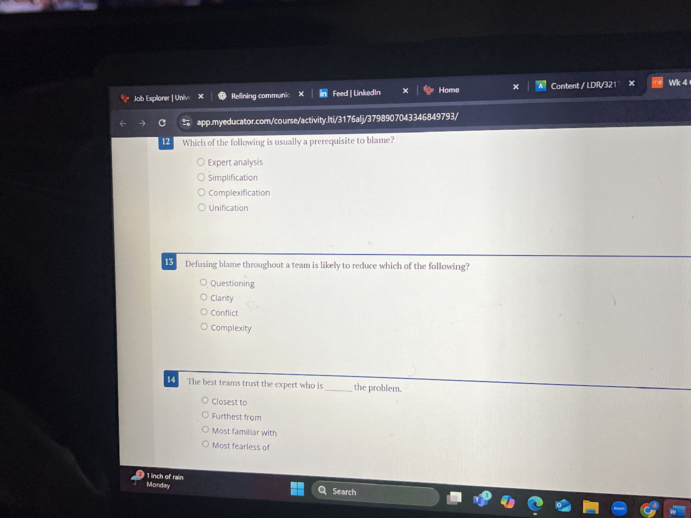 The best teams trust the expert who is | StudyX