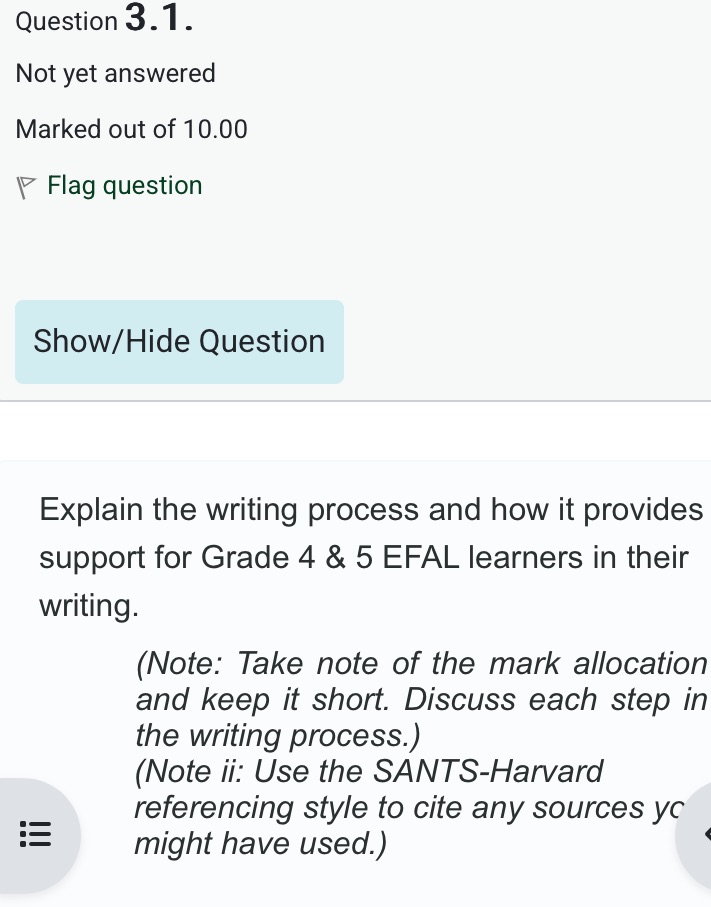 Explain the writing process and how it | StudyX