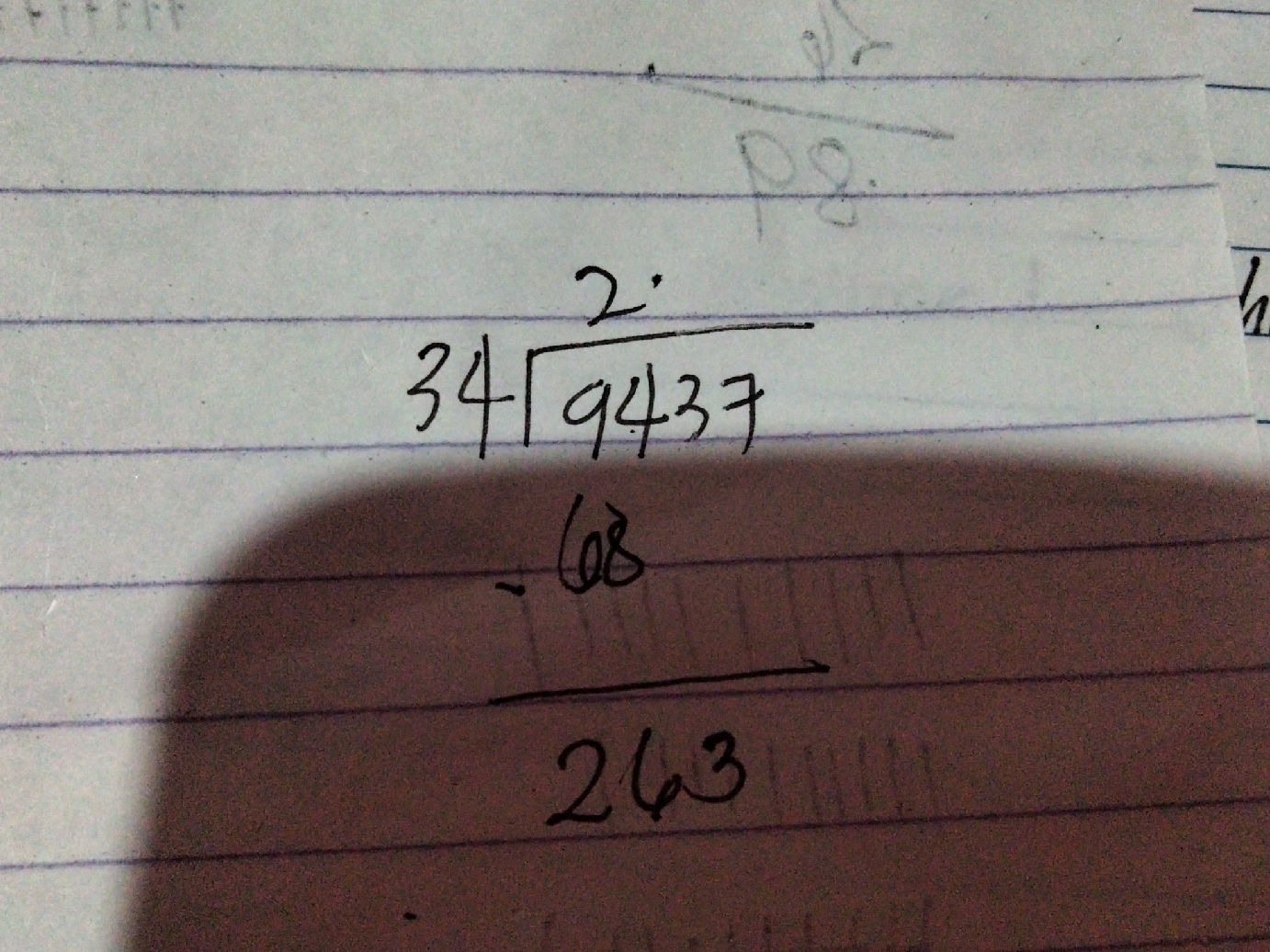 Solve the long division problem: ``` | StudyX