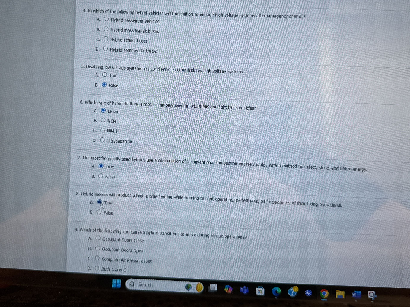 7. The most frequently used hybrids use a | StudyX