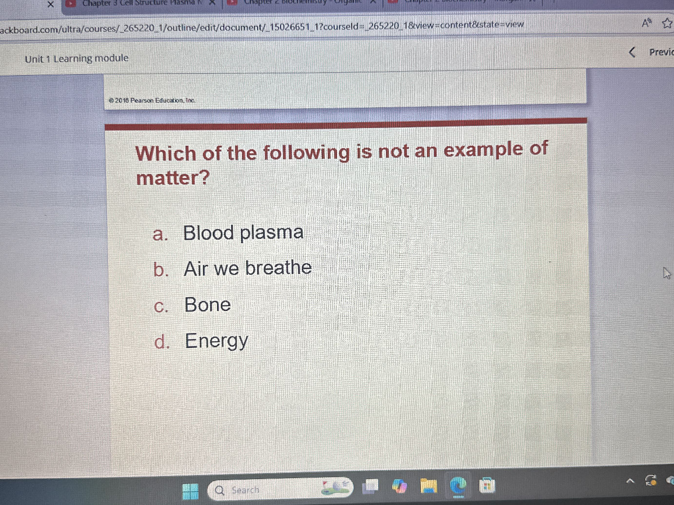Which of the following is not an example of | StudyX