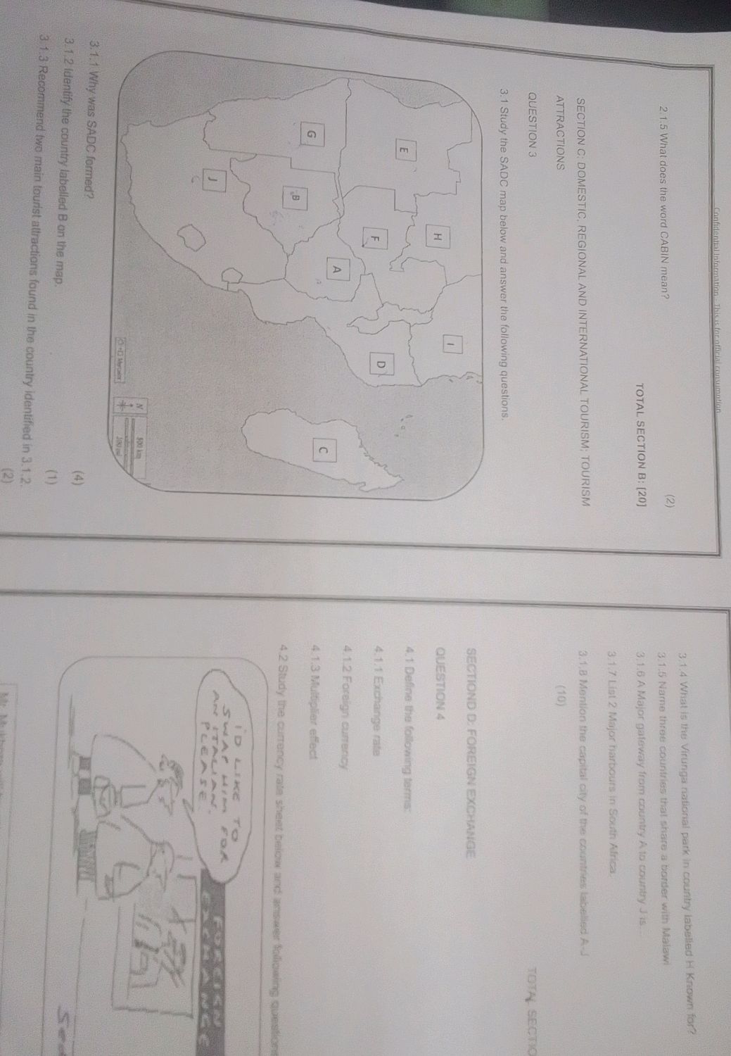 2.1.5 What does the word CABIN mean? | StudyX