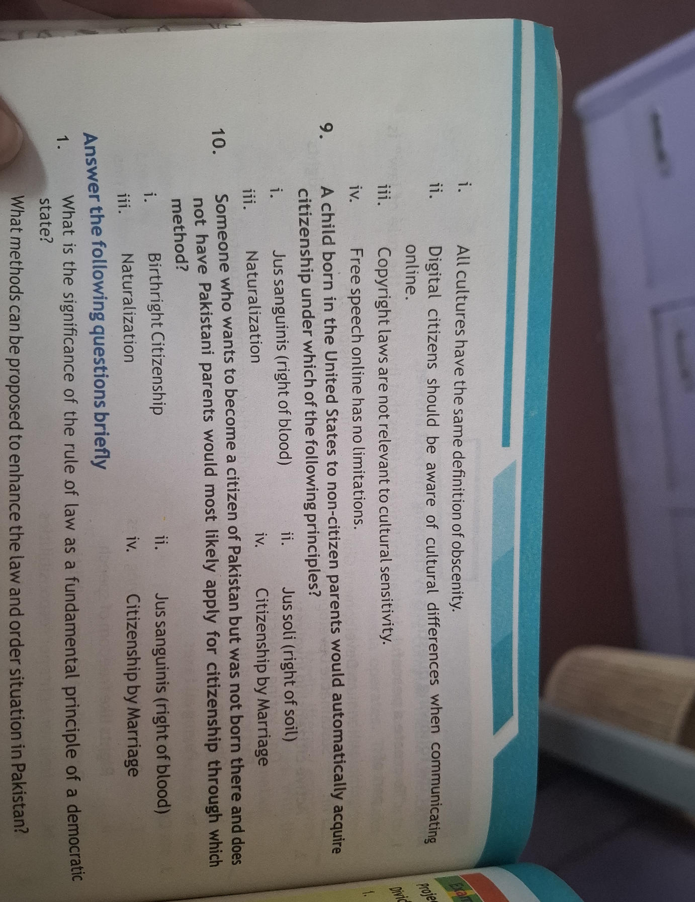 9. All cultures have the same definition of | StudyX