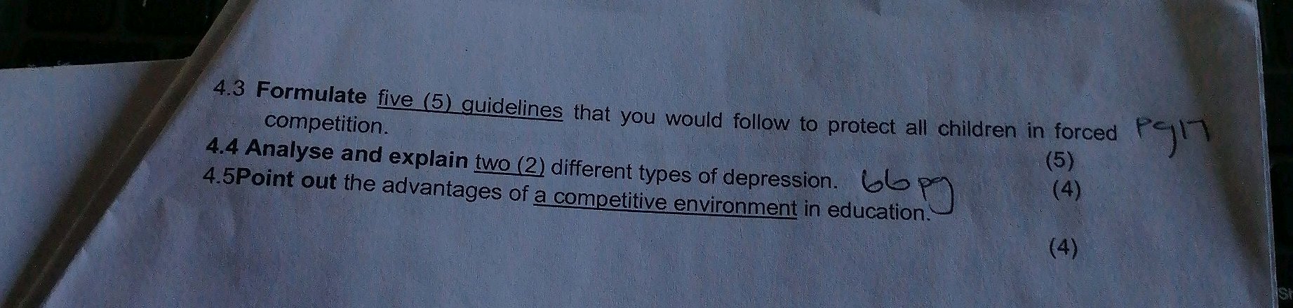 Analyse and explain two (2) different types | StudyX