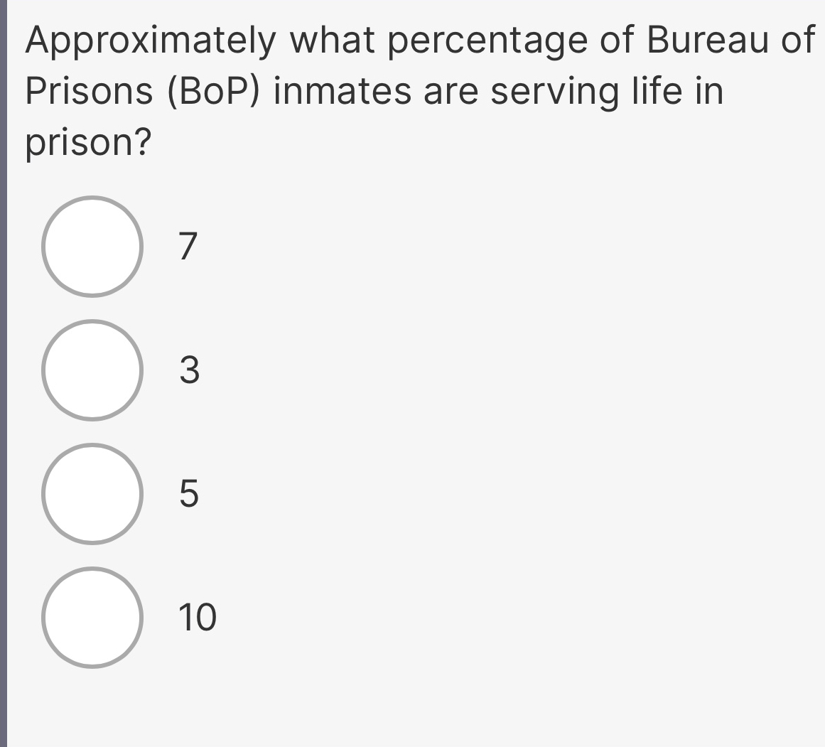 Approximately what percentage of Bureau of | StudyX