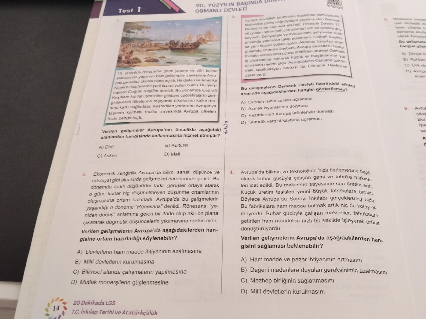 15. yüzyılda Avrupa'da gemi yapımı ve yön | StudyX