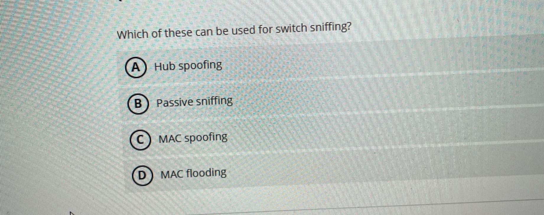 Which of these can be used for switch | StudyX