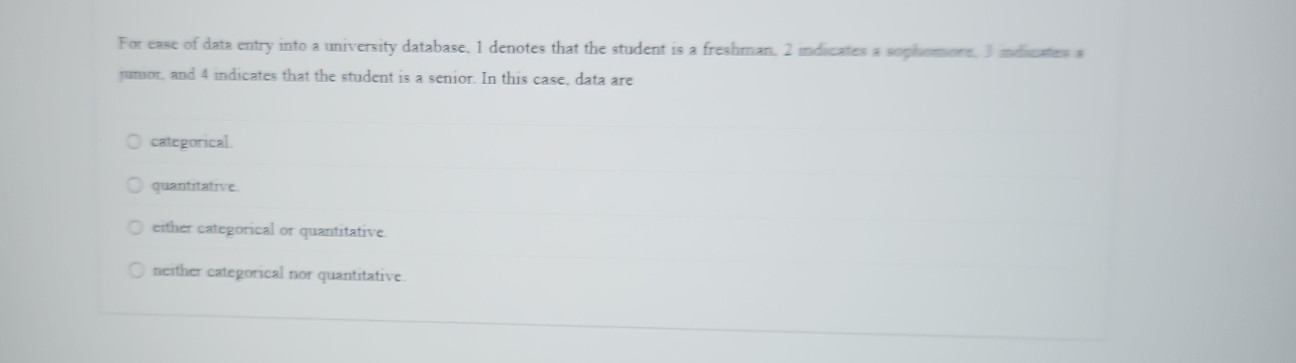 For ease of data entry into a university | StudyX