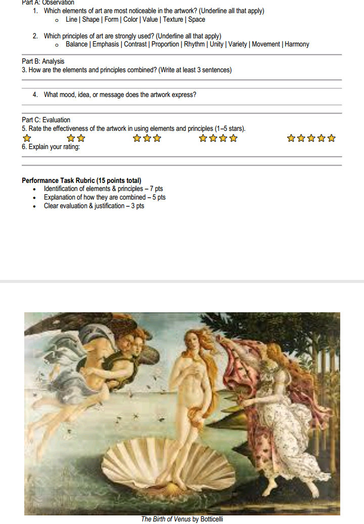 Part A: Observation 1. Which elements of | StudyX