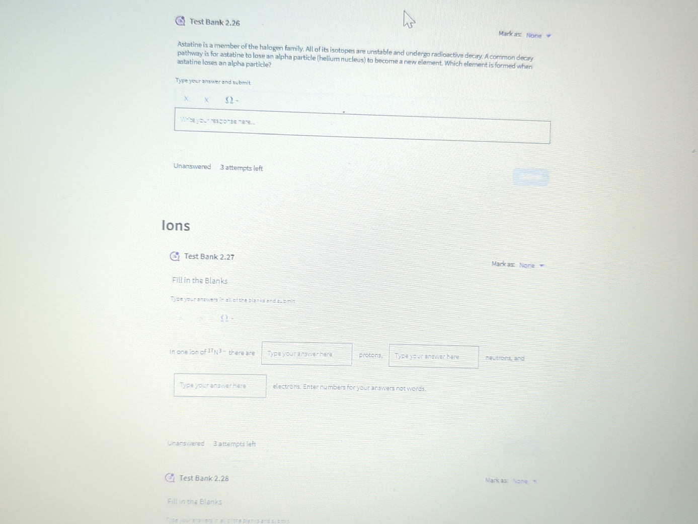 Astatine is a member of the halogen family. | StudyX