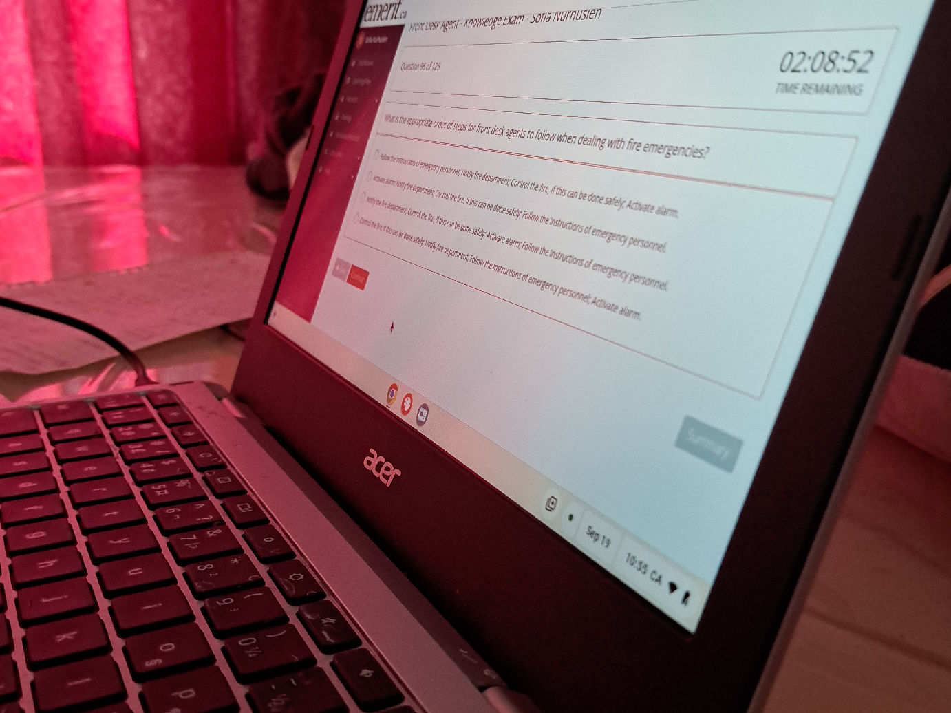 What is the appropriate order of steps for | StudyX