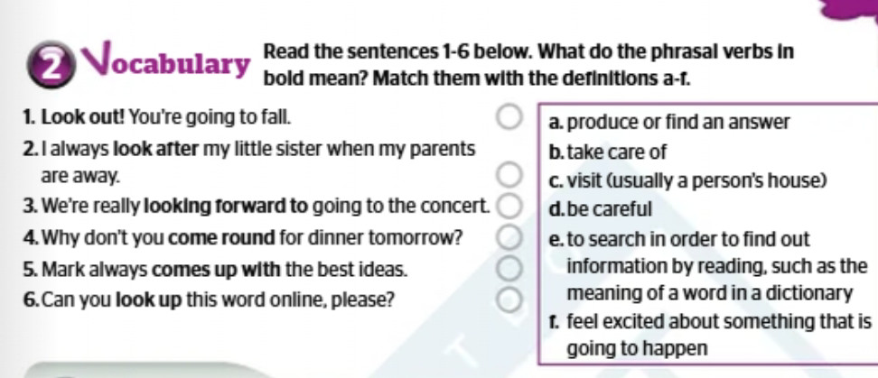 Read the sentences 1-6 below. What do the | StudyX