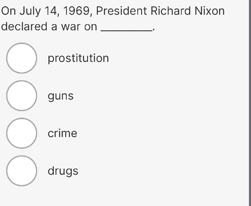 On July 14, 1969, President Richard Nixon | StudyX