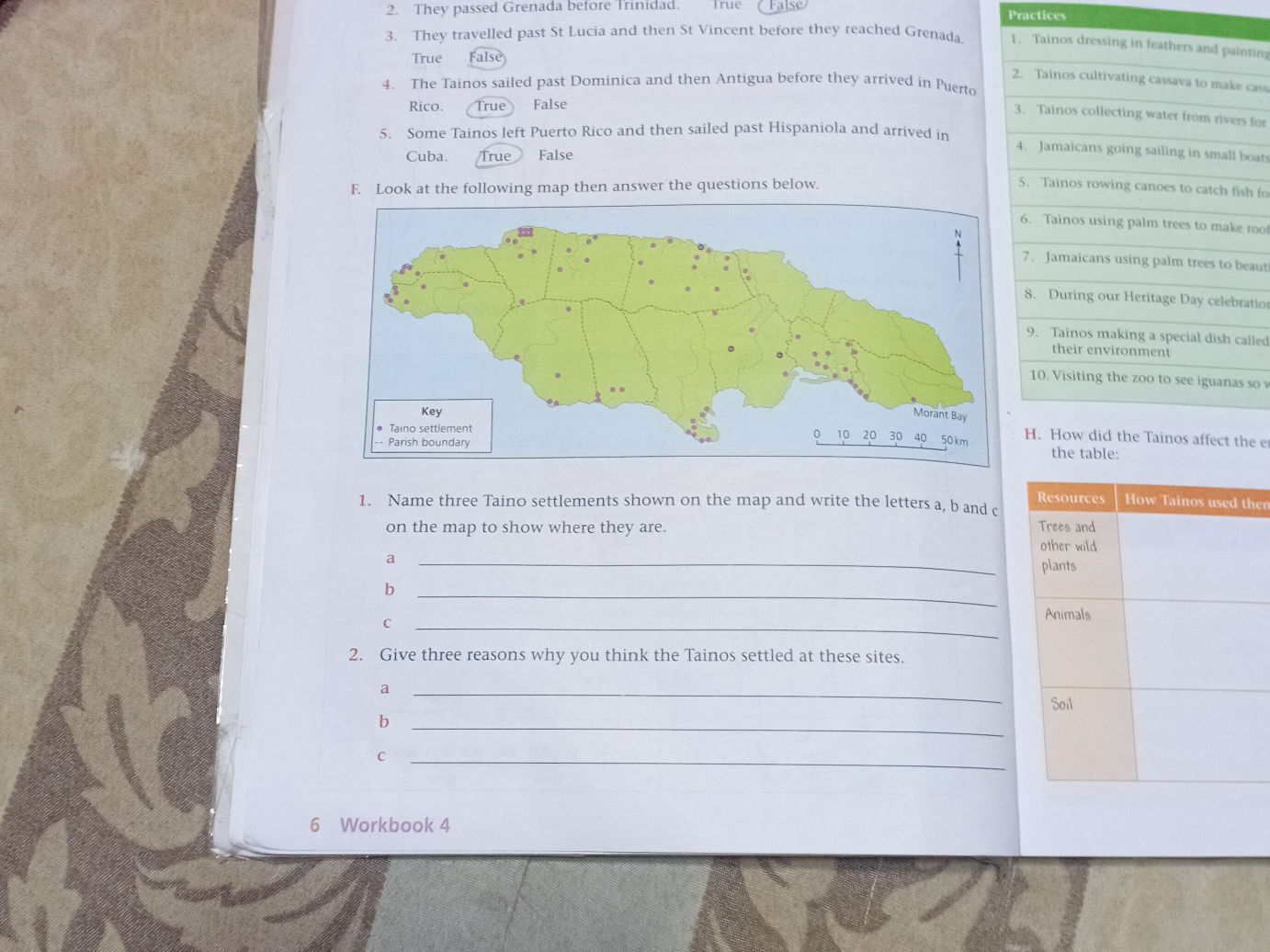 F. Look at the following map then answer the | StudyX