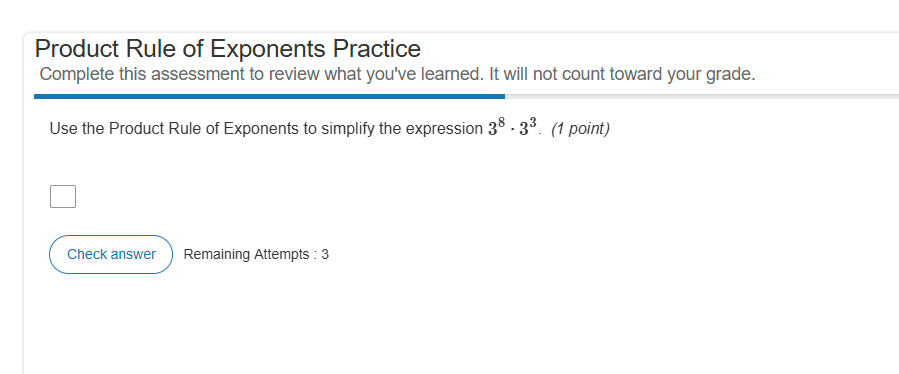 Use the Product Rule of Exponents to | StudyX