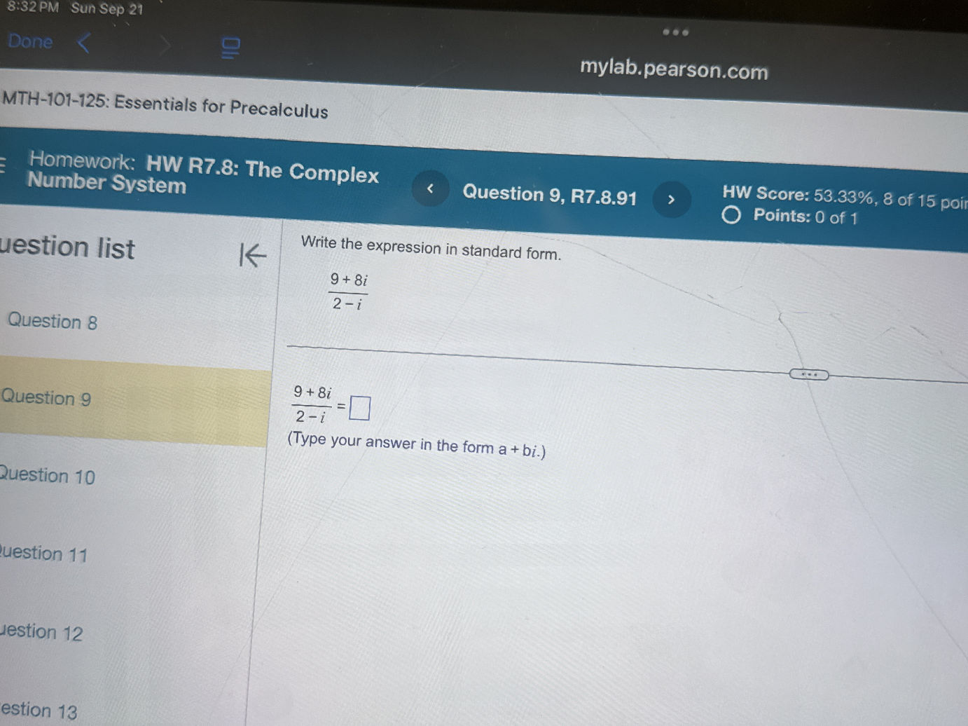 Write the expression in standard form. $ | StudyX