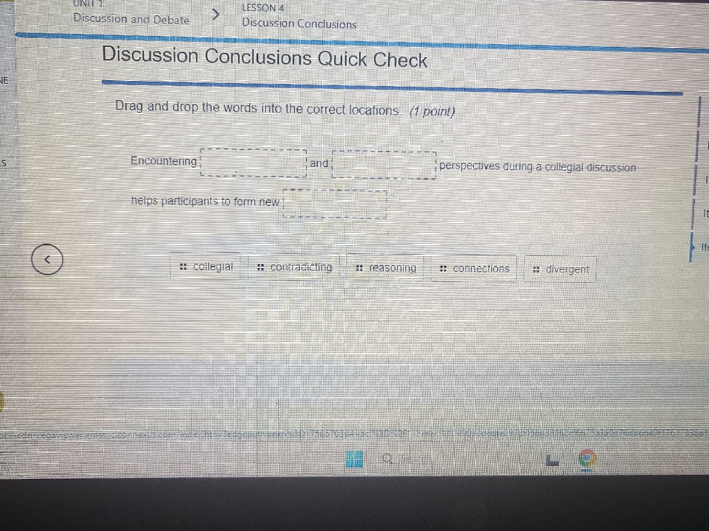 Drag and drop the words into the correct | StudyX