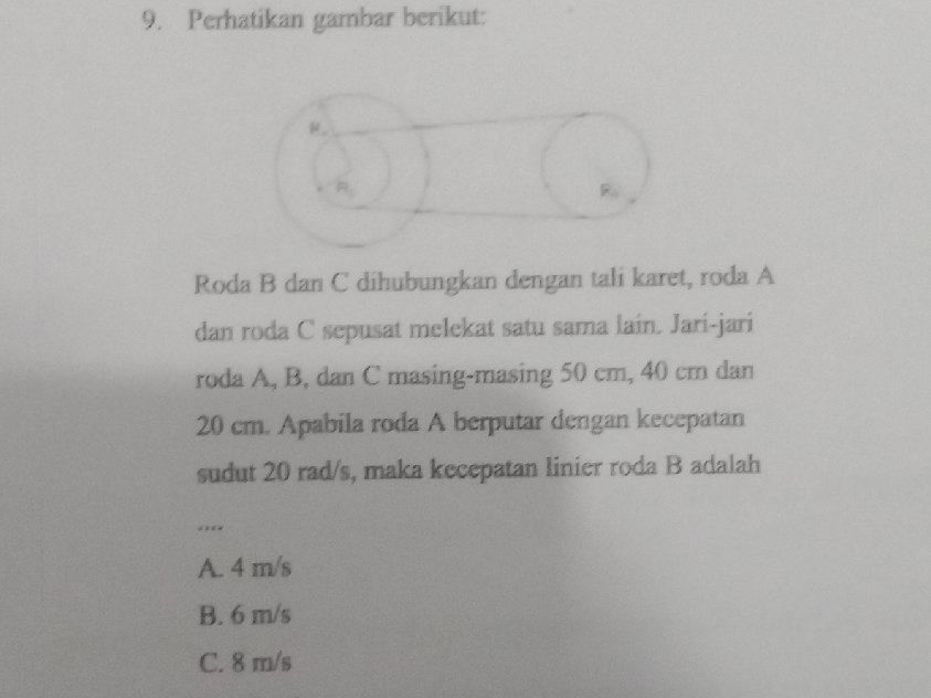 Perhatikan gambar berikut: [Image of three | StudyX