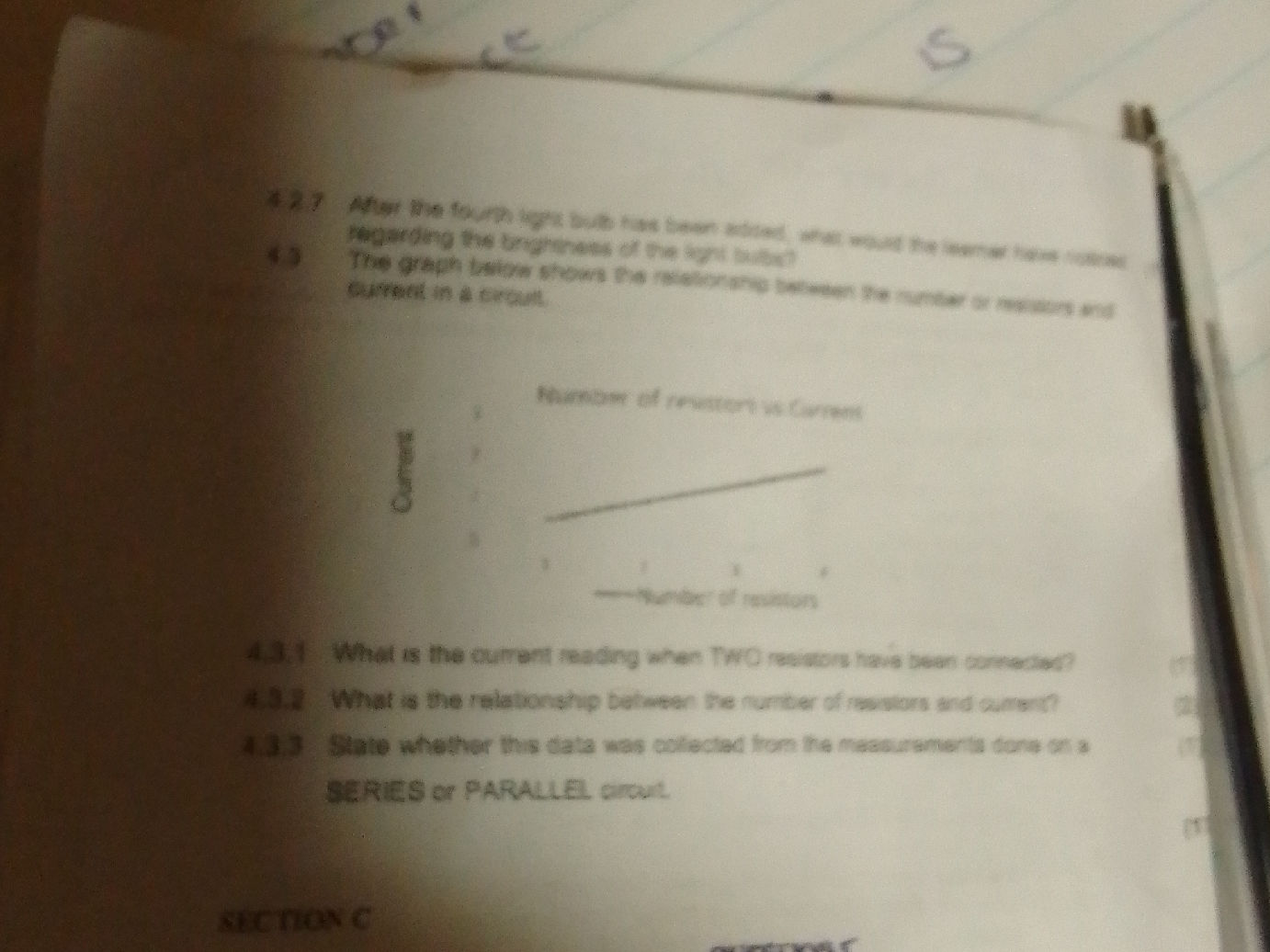 The graph below shows the relationship | StudyX